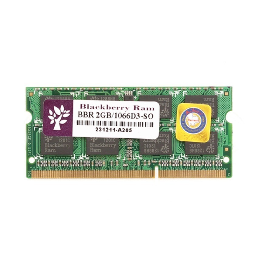 Blackberry RAM NoteBook 1066 DDR3 16 Chip 2GB | Shopee Thailand