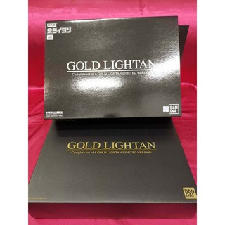 ขายหุ่นเหล็ก gold lightan set of 6 Limited Edition box ไม้ limited ...