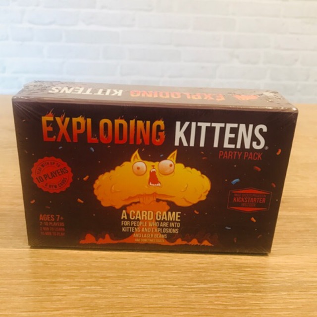 เกม Exploding Kittens Party Pack ของแท้ แมวระเบิดเล่นได้ 2-10 คน ภาค ...