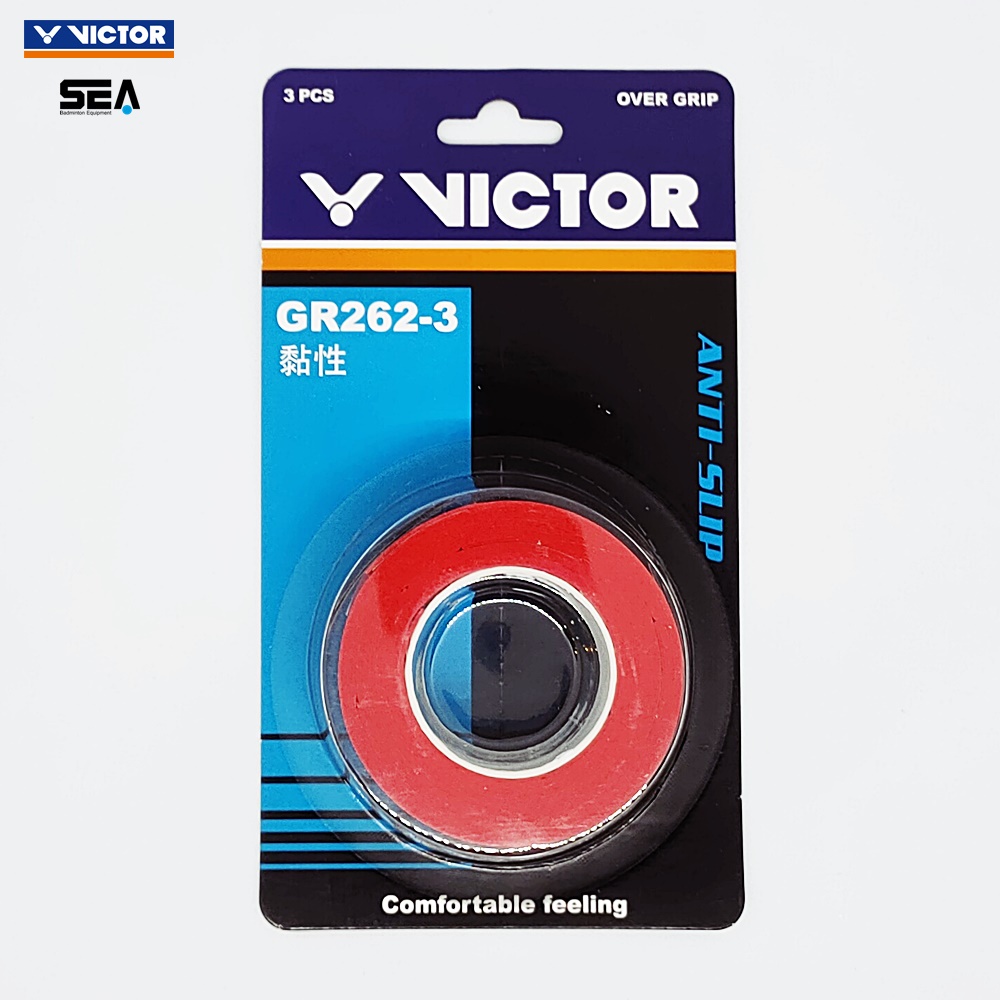 VICTOR กริปพันด้ามไม้แบดมินตัน รุ่น GR262-3 (Anti-Slip) สินค้าแท้ ...