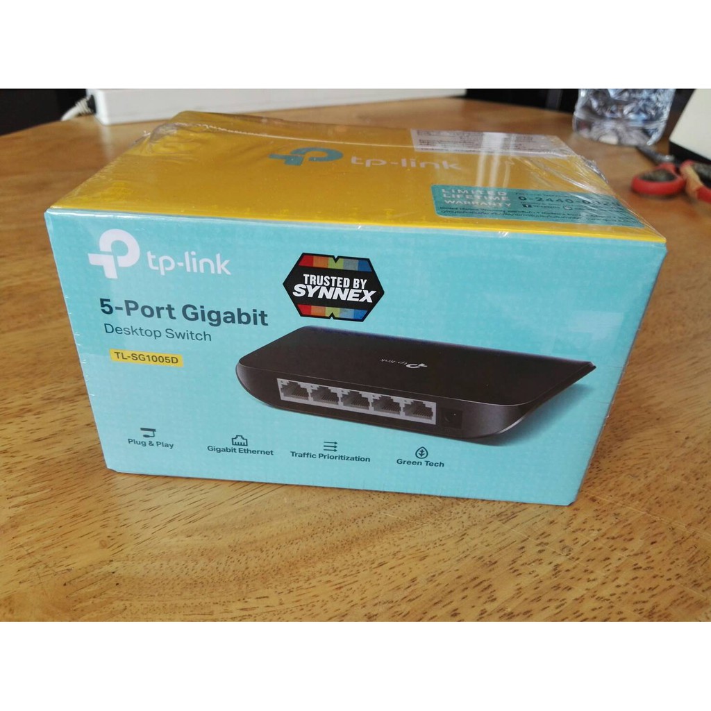 TP-Link TL-SG1005D 5-Port Gigabit Desktop Switch | Shopee Thailand