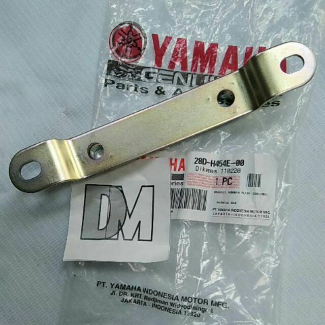 ขายึด BRACKET STAY NUMBER PLATE POLICE MIO U SMILE ORI YGP ORIGINAL 28D ...