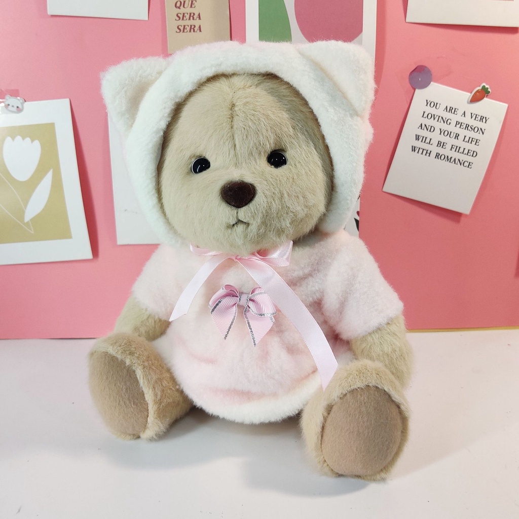 Lina Bear TeddyTales 30cm เสื้อผ้าตุ๊กตาหมีเท็ดดี้น่ารัก เสื้อผ้าหมีลี ...