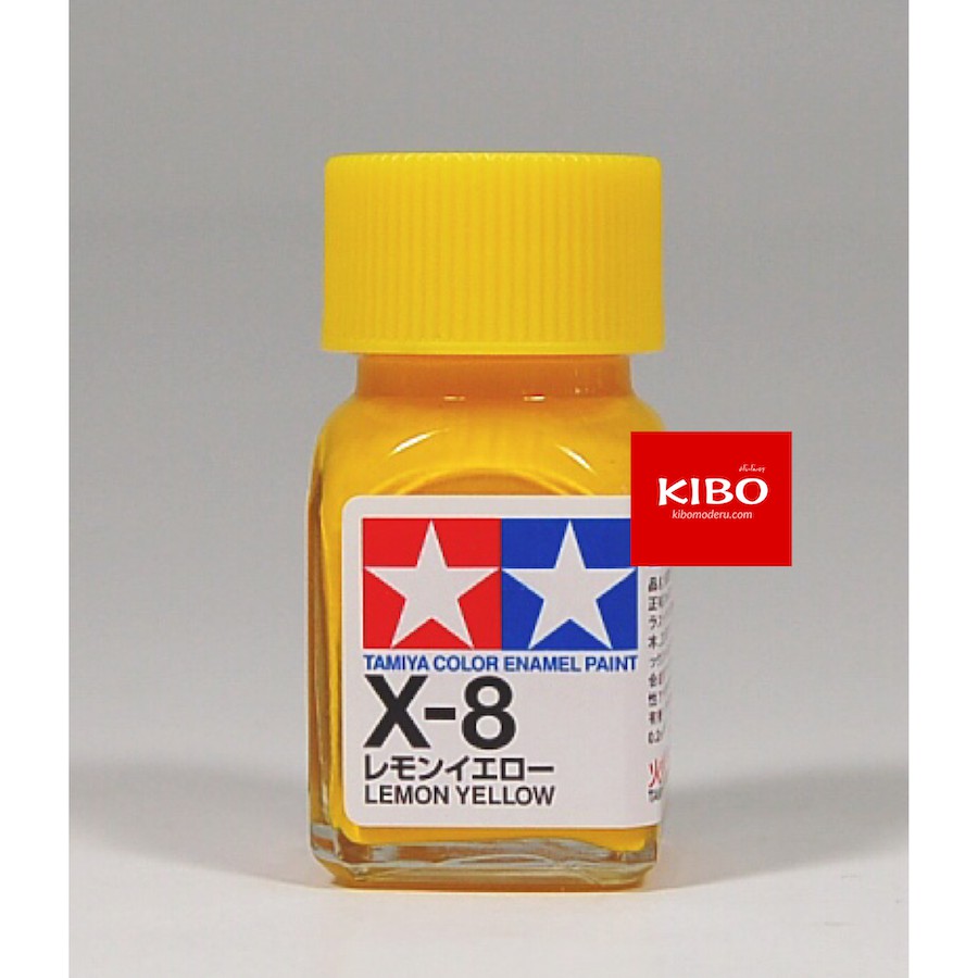 สีสูตรอีนาเมล TAMIYA X-8 Yellow (10 Ml) | Shopee Thailand