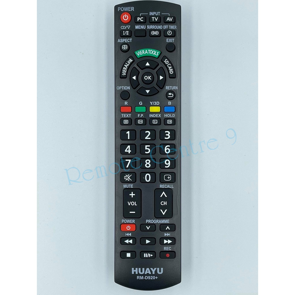 รีโมททีวี Panasonic รุ่น RM-D920+ มีปุ่ม Viera Tools / Viera Link ...