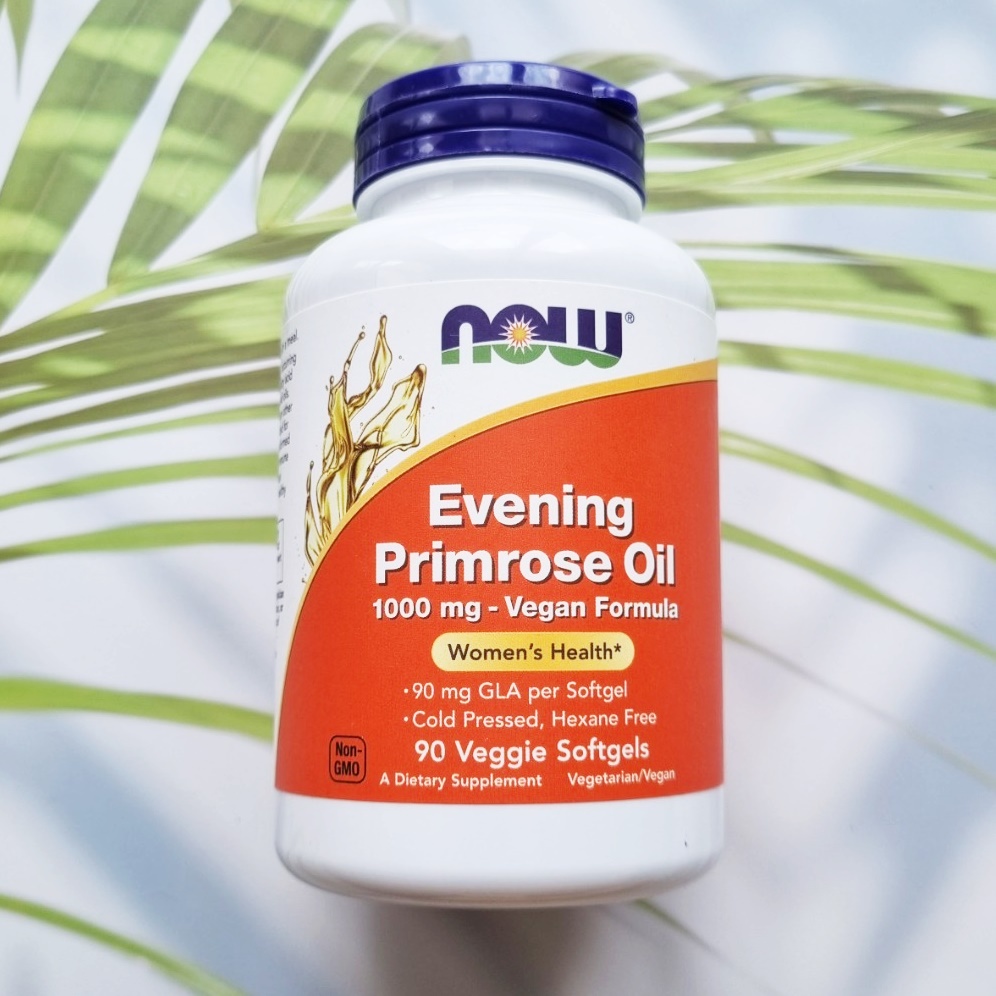 น้ำมันอีฟนิ่งพริมโรส Cold Pressed Evening Primrose Oil 1000mg 90Veggie ...