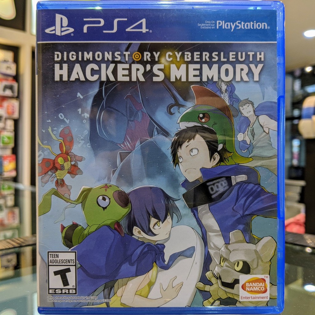 (ภาษาอังกฤษ) มือ2 Digimon Story Cyber Sleuth Hacker's Memory แผ่นเกมPS4 ...