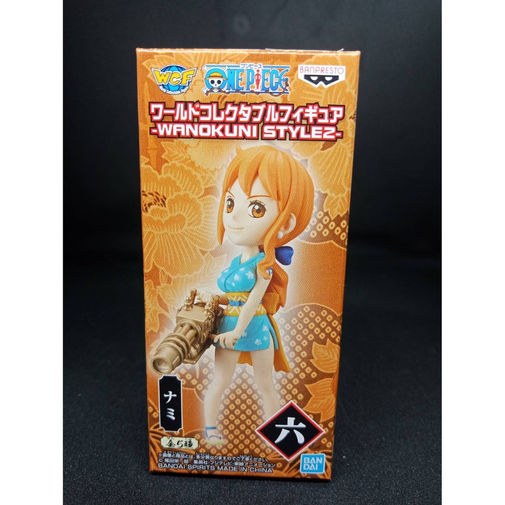 ของแท้ แมวทอง WCF One Piece Nami Wanokuni Lot.JP | Shopee Thailand