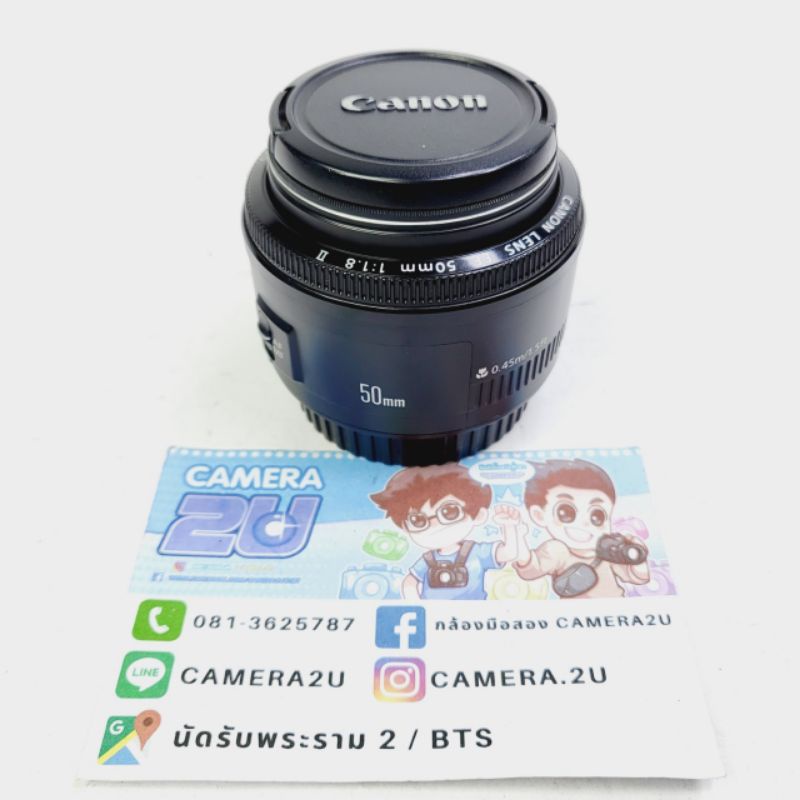 Canon EF 50mm f1.8ii for DSLR Canon | Shopee Thailand