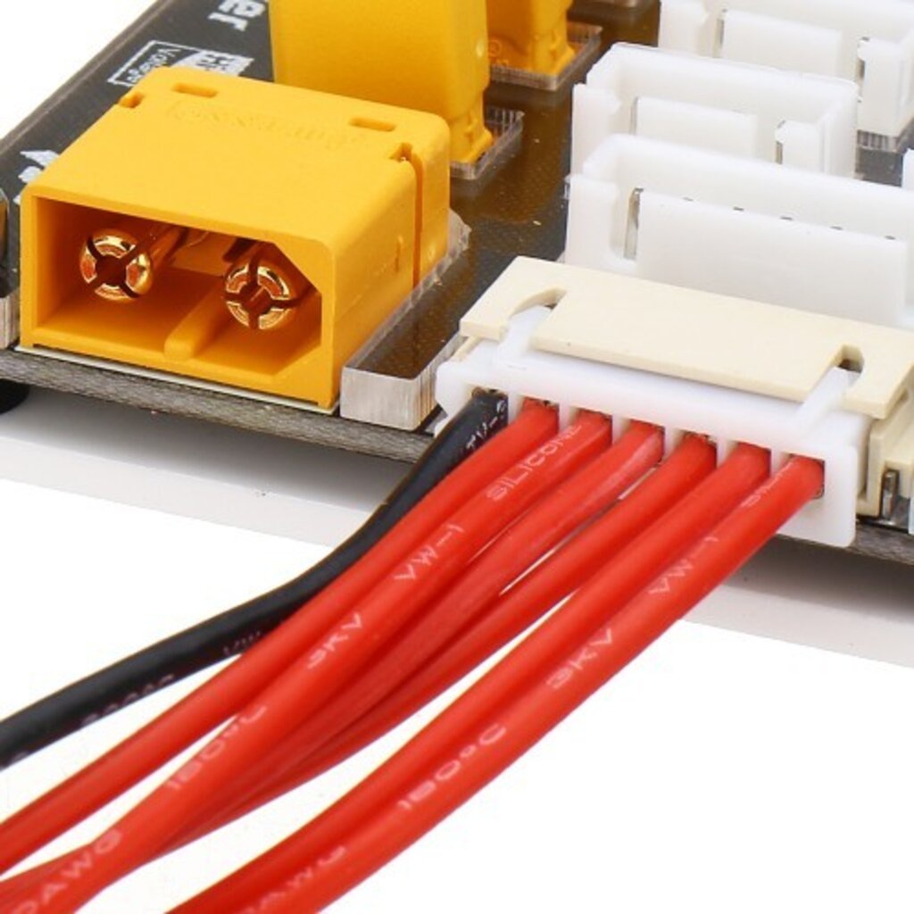 STP Battery Parallel Board บอร์ดเพิ่มช่องชาร์จ XT60 & XT30 3S 4S 6s ...