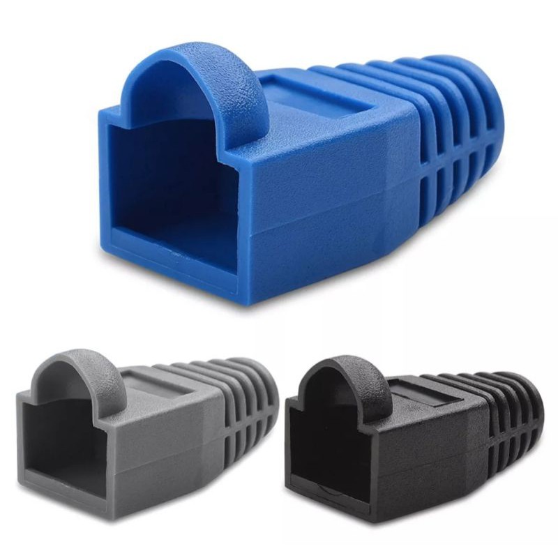 Boot RJ45.ปอกหัวแลน RJ45 (10 ชิ้น/แพ็ค) (ส่งทันที) | Shopee Thailand