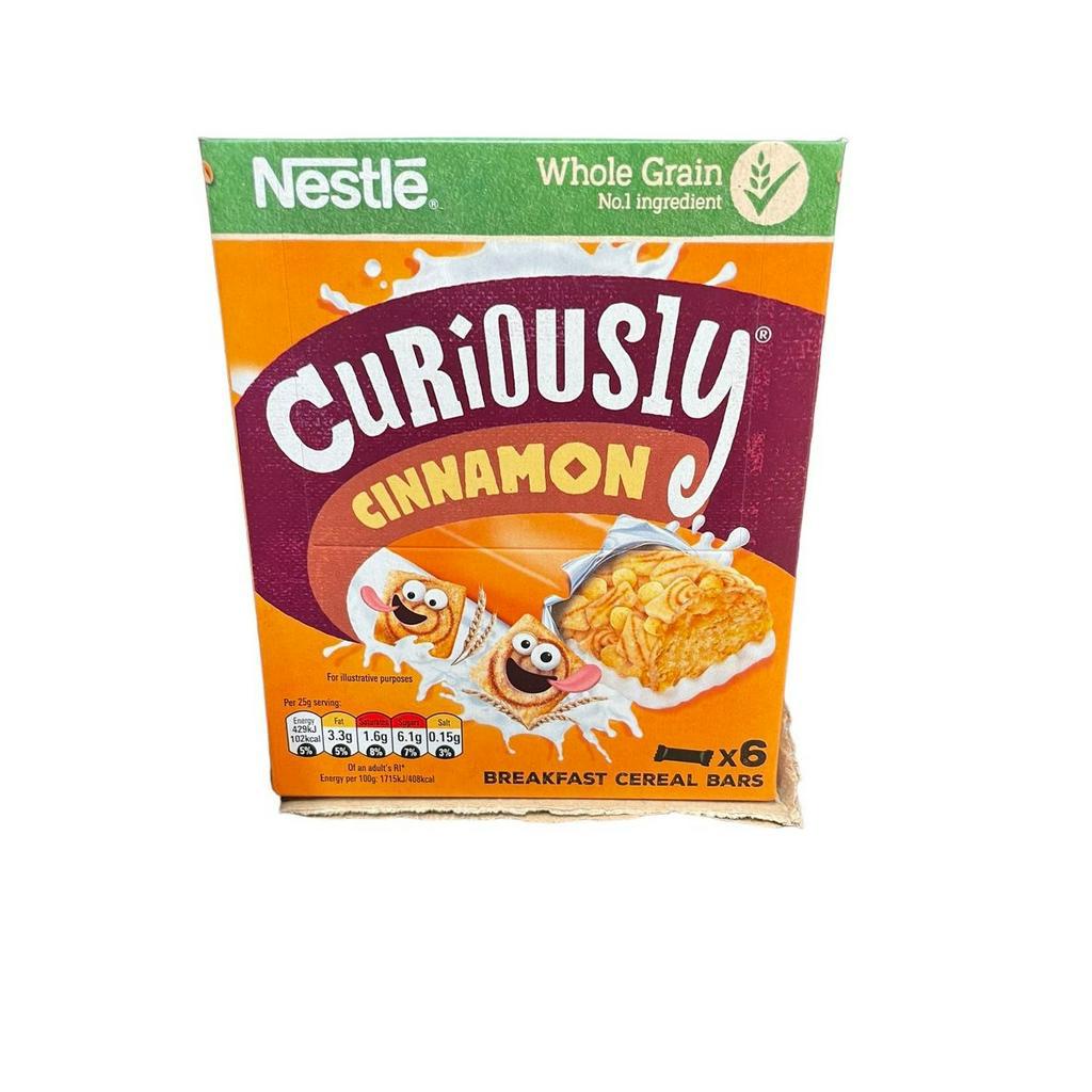 Nestle Curiously Cinnamon Cereal Bar น้ำหนัก 150 กรัม exp.30/09/23 ...