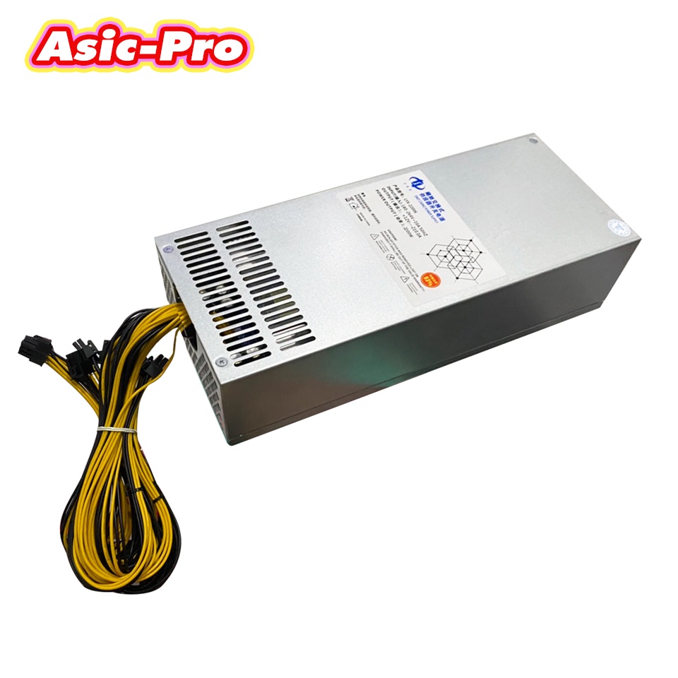 Power Swit Caing 2200W PSU มือหนึ่ง พาวเวอร์ซัพพลาย เครื่องขุด L3 /S9 ...