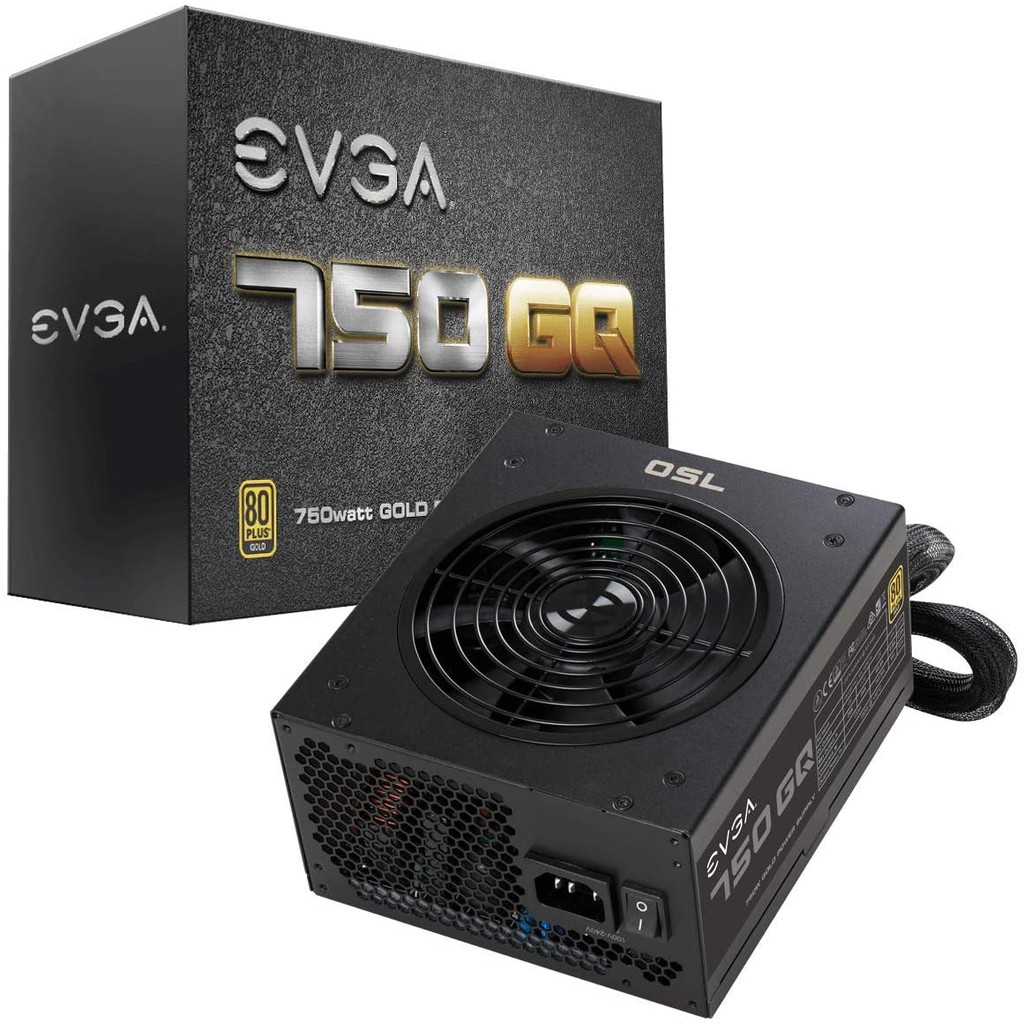 PSU EVGA 750 GQ,1000 GQ 80+ GOLD 750W, Semi Modular, EVGA ECO Mode, 5 ...