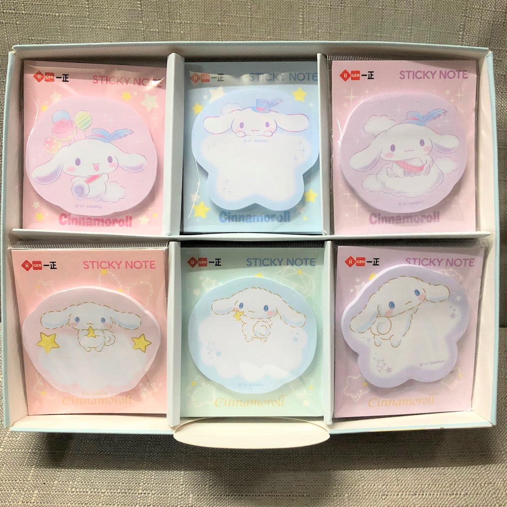 Sticky note ลาย Cinnamoroll กระดาษโน๊ตกาวในตัว กระดาษโน๊ตลายการ์ตูน ...