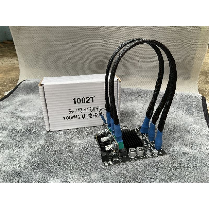 (ย้ายวอลลุ่ม)ZK-1002T ของแท้ บลูทูธ 5.0 TPA3116D2 กำลังขับ200วัตต์ ...
