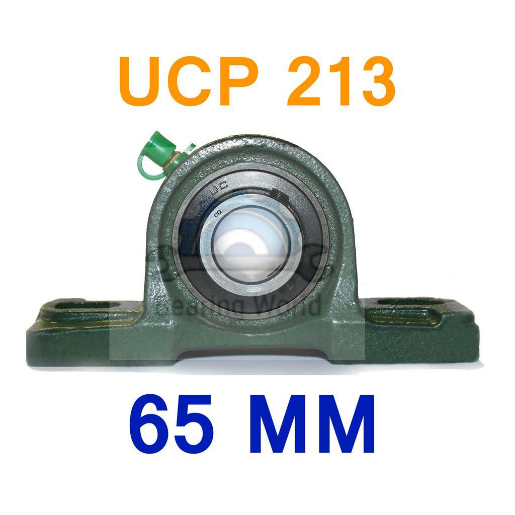 UCP 213 รูเพลา 65 มิล ตุ๊กตาลูกปืน UCP เพลามิล เหล็ก chrome อย่างดี ตลับลูกปืนตุ๊กตา Bearing ...