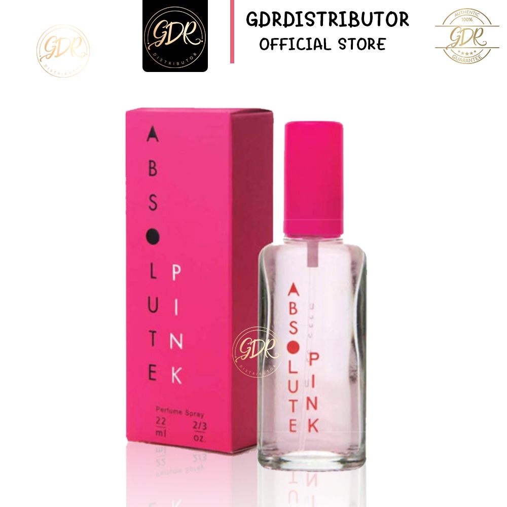 BONSOIR ABSOLUTE Pink Perfume Spary 22 ml บองซัวร์ แอ็บโซลูทพิงค์ เพอร์ ...