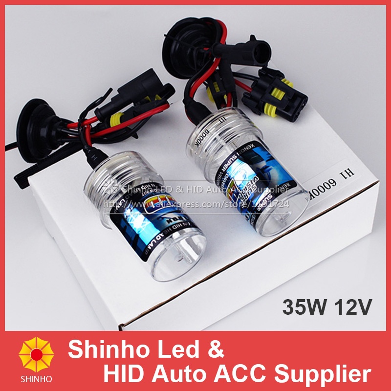 35W AC HID Xenon Replacement Light Bulb H1 H3 H7 H8 H9 H10 H11 9005 9006 HB4 HB3 4300K 6000K ...