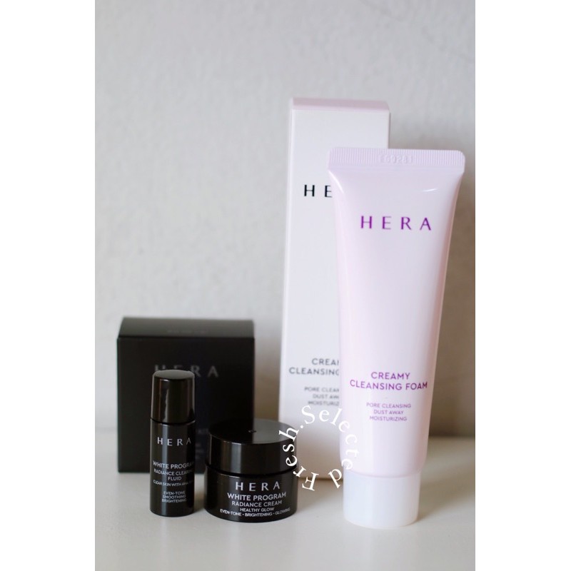 Hera Creamy Cleasing Foam 50ml. แถม Hera Tone Up kit | Shopee Thailand