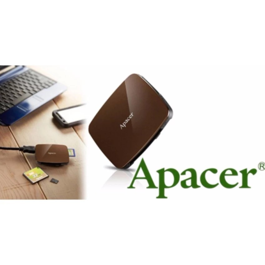 Apacer Card Reader AM530 USB 3.0 (Brown)#1058 | Shopee Thailand