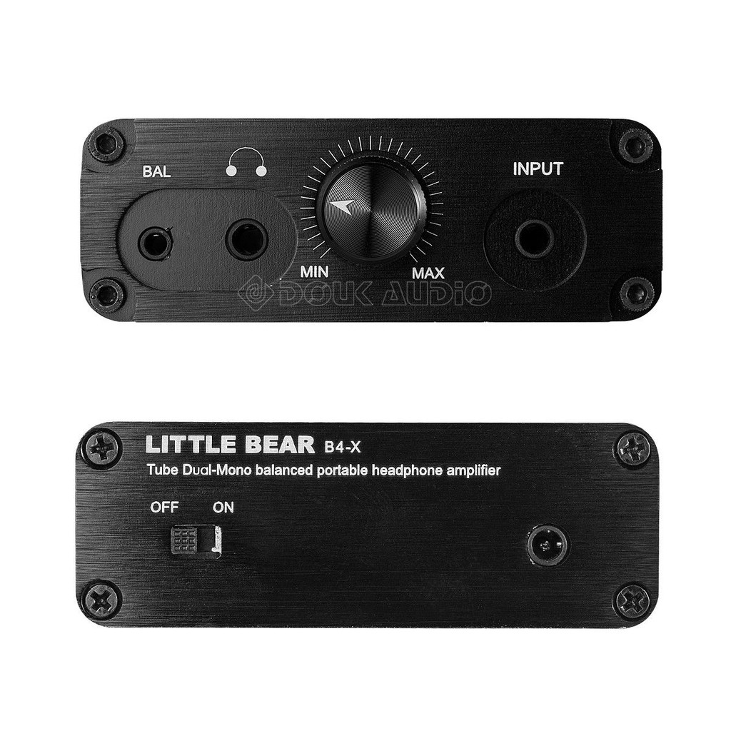Little Bear B4-X Portable Dual-Mono Vacuum Tube Headphone Amplifier ...