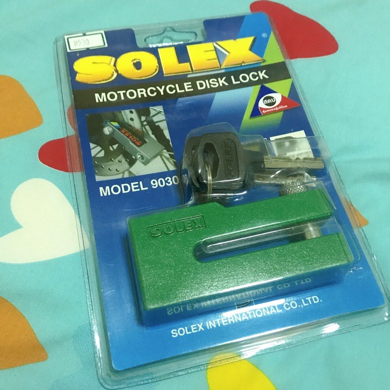 กุญแจล็อคดิสเบรค SOLEX | Shopee Thailand