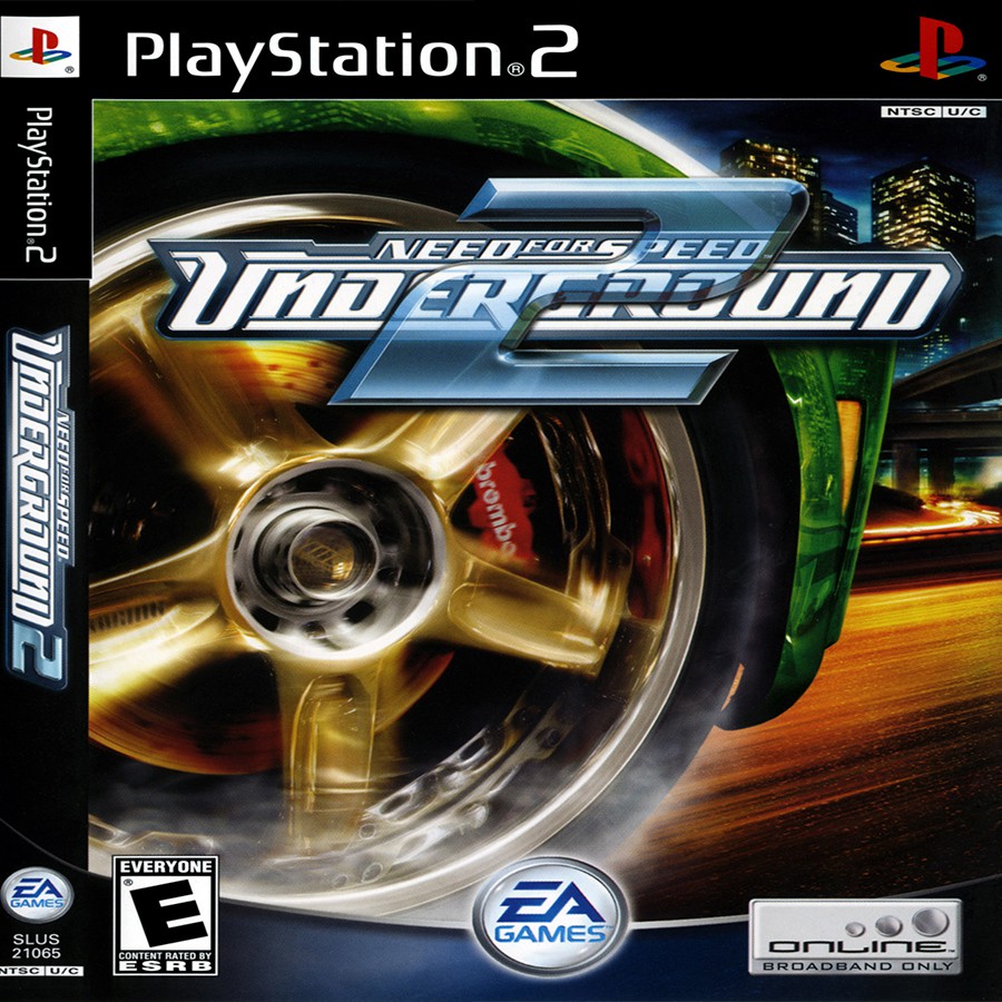 แผ่นเกมส์ [PS2] (ร้านเปิดใหม่) Need For Speed Underground 2 (USA ...