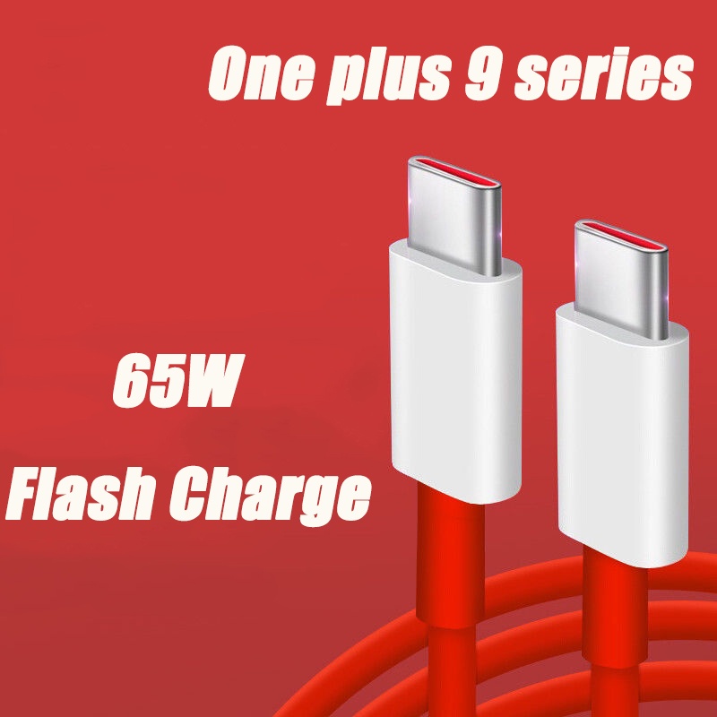 One Plus 9 Cables 65W 1m/1.5m/2m Oneplus 9pro Type C Oneplus 8T Flash ...