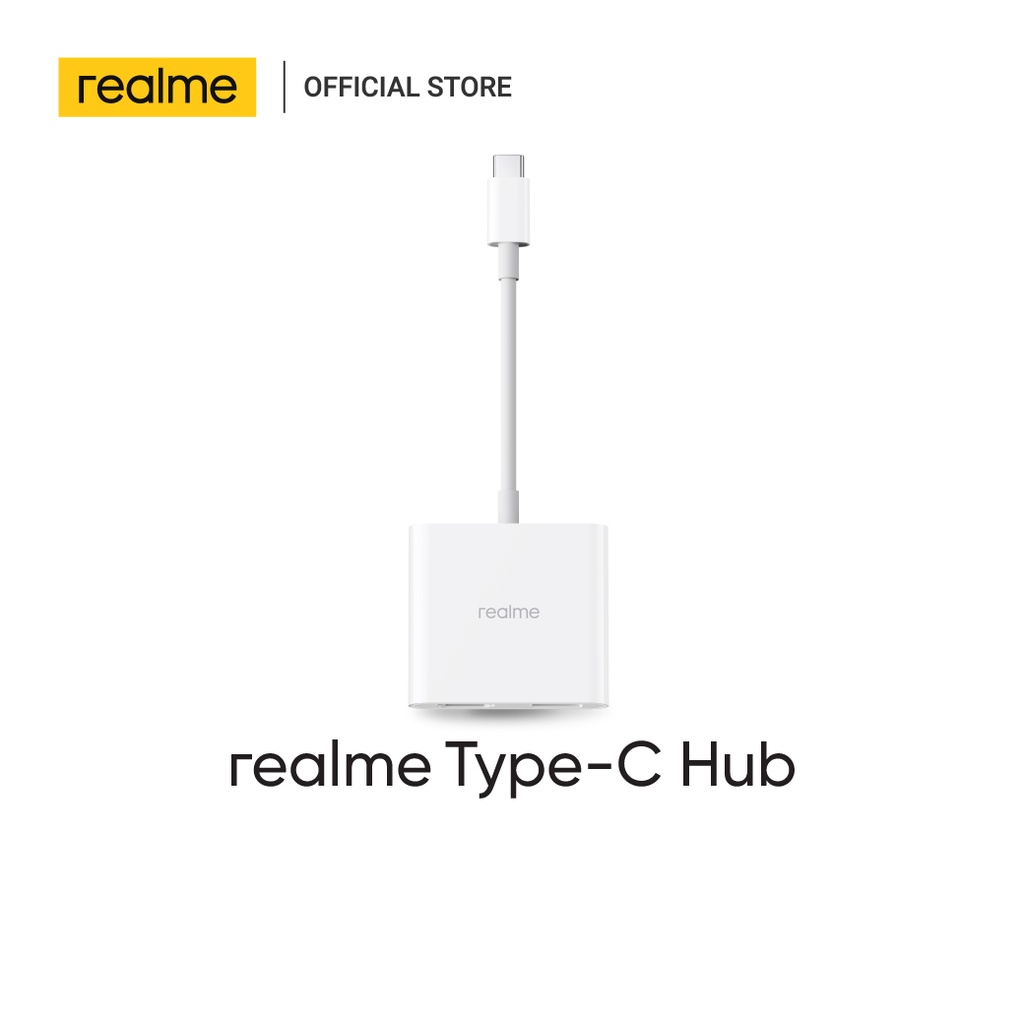 realme Type-C Hub, ฮับไทป์ซี Type-C 2 In1 Docking station (HDMI1.4*1 ...