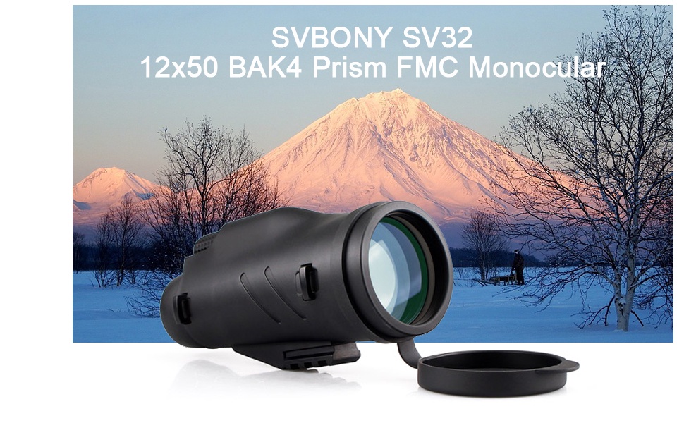 Svbony SV32 กล้องโทรทรรศน์ตาเดียว พร้อมสายคล้องมือ กันน้ํา ระยะไกล ...