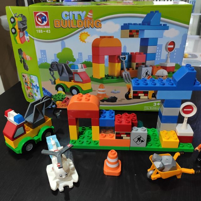 City Building Mega Blocks บล็อกต่อขนาดใหญ่เหมาะกับเด็กเล็ก มือสองสภาพดี ...