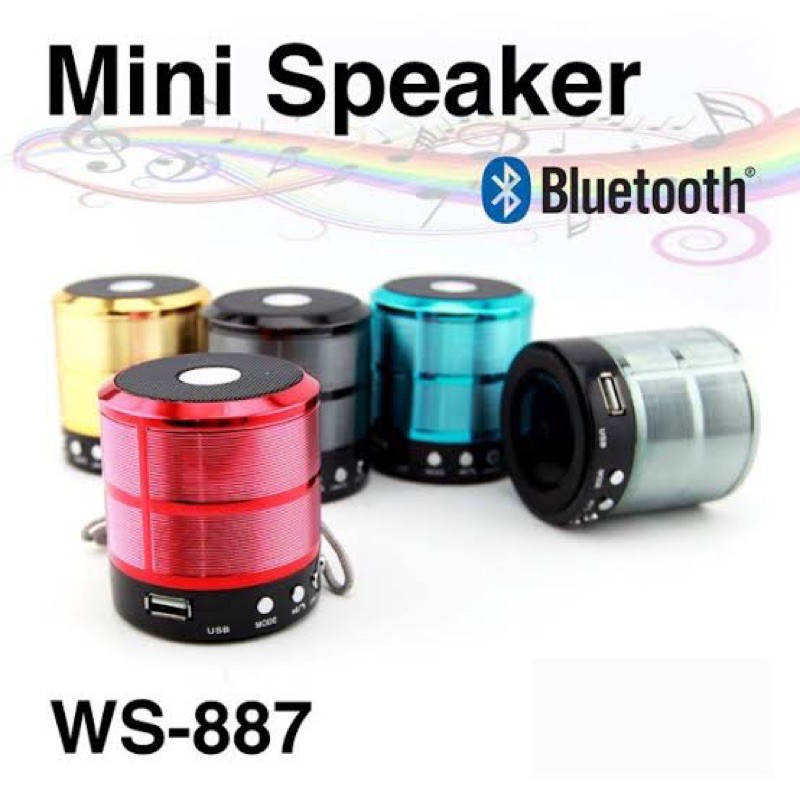 ลำโพงบลูทูธยี่ห้อ wster รุ่น WS-887 ถูกๆจ้า💯🥰 คุณภาพเยี่ยม พกพาง่าย ...
