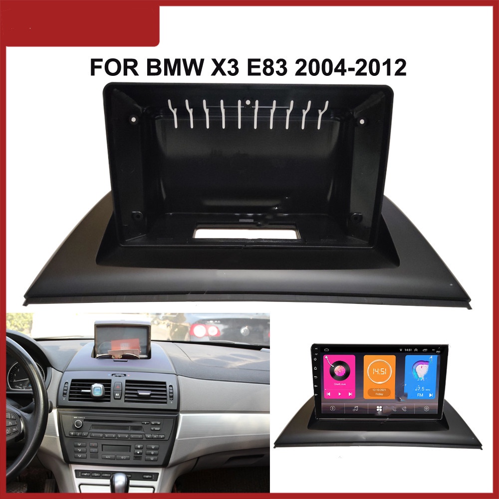 อะแดปเตอร์ถอดรหัสกรอบรถยนต์ หน้าจอใหญ่ สําหรับ Bmw X3 E83 2004 2010