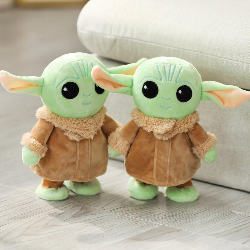 CHAMAA น้องโยดา ตุ๊กตาพูดได้ เดินได้ ของเล่นเด็ก สตาร์วอร์ Yoda Star ...