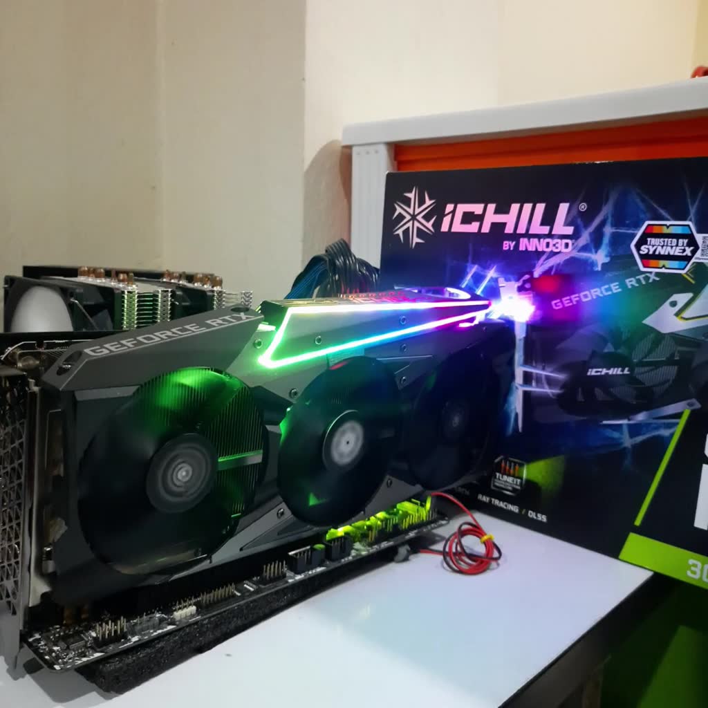 การ์ดจอ INNO 3D ICHILL X4 RTX 3070ti 8GB OC GDDR6X | Shopee Thailand