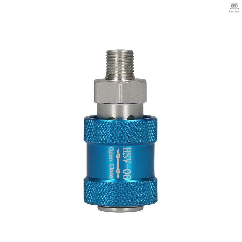 1/8-inch Hand Slide Valve Pneumatic Flow Control Valve Manual Aluminum ...