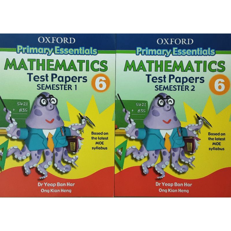 Oxford Primary Essentials Mathematics Test Papers 6#ข้อสอบวิชา ...
