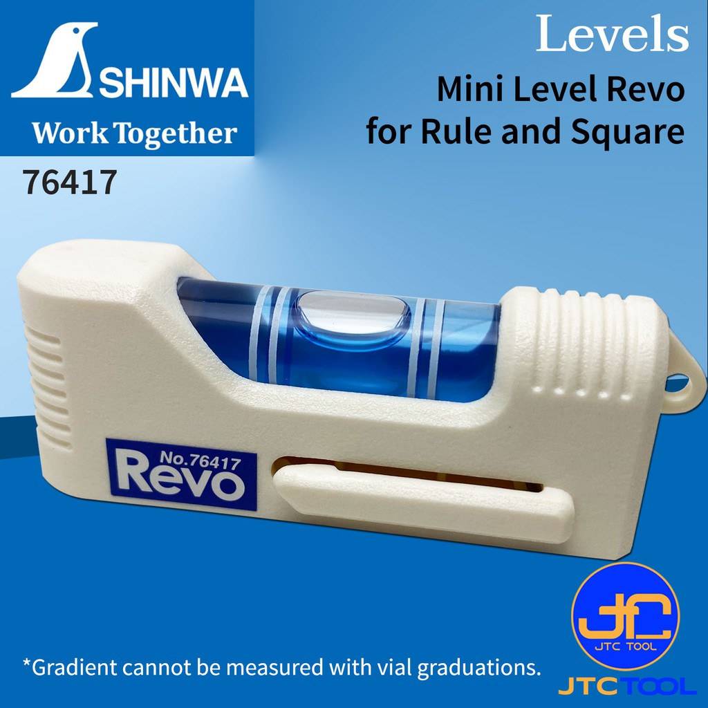 Shinwa ระดับน้ำพลาสติกขนาดเล็ก รุ่น 76417 - Plastic Mini Level Revo No ...