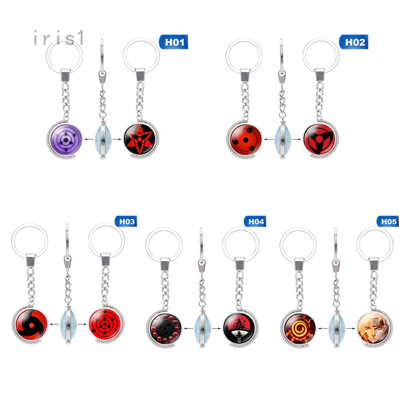 Naruto Konoha Leaf Village Symbol Alloy Keychain For Fans Naruto Logo ...