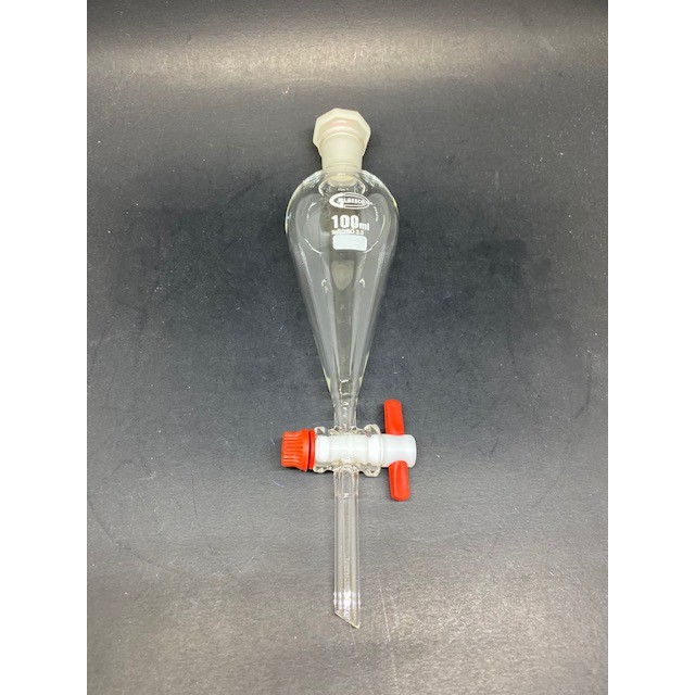 Separating Funnel 100ml กรวยแยก ยี่ห้อ GLASSCO ประเทศอังกฤษ | Shopee ...