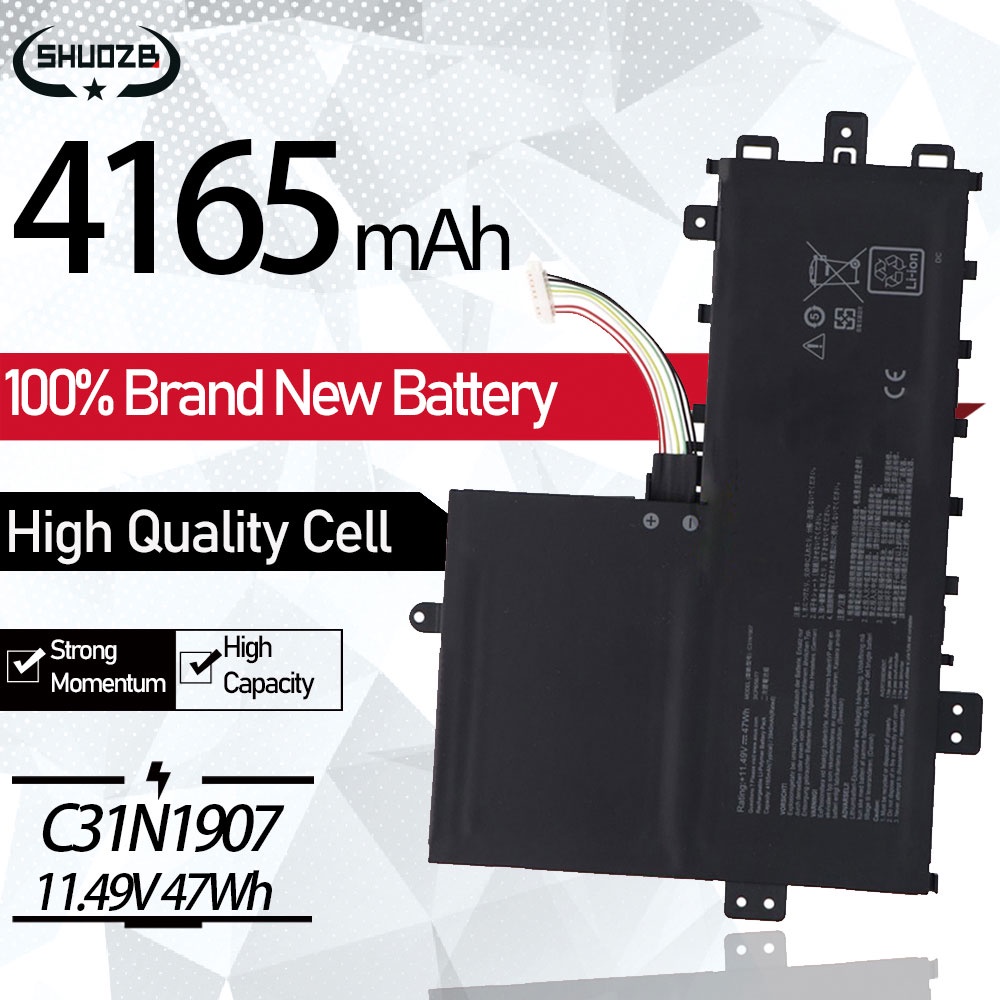 New C31N1907 0B200-03350600 3ICP6/56/77 Battery For Asus Vivobook 17 ...