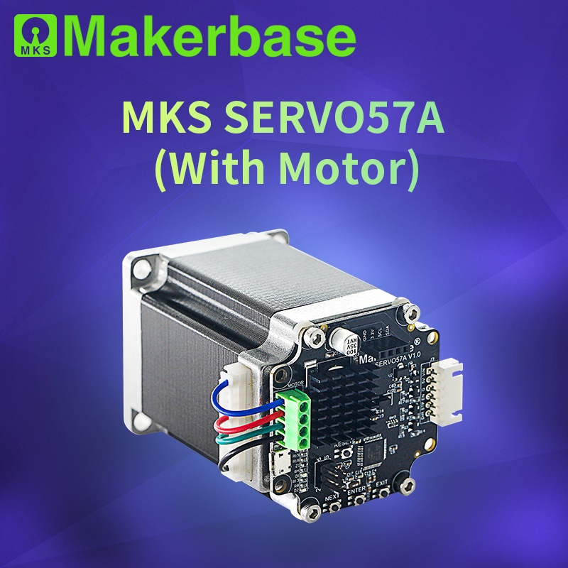 Makerbase MKS SERVO57A NEMA23 closed loop stepper motor Driver CNC 3d printer parts prevents ...