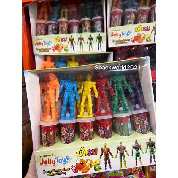 jelly HERO เยลลี่ฮีโร่ ตรา เยลลี่ทรอย รสผลไม้ (1แพค=12ชิ้น) ของเล่น ...