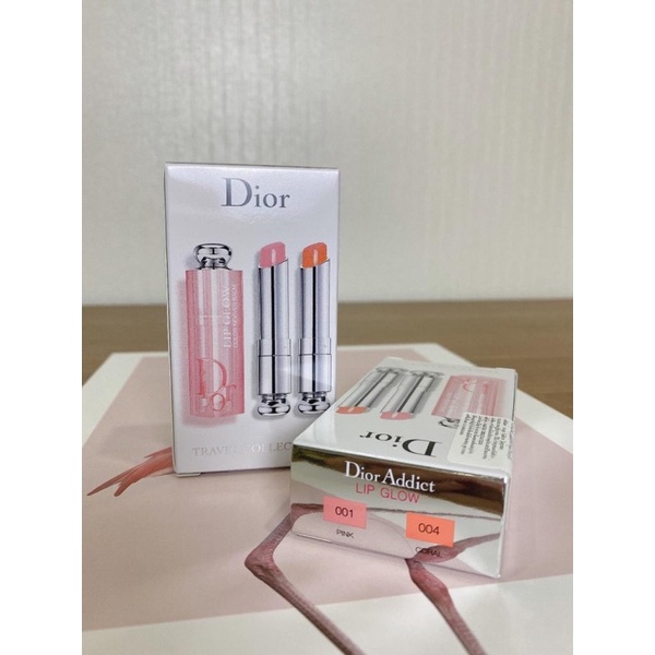 Dior Lip Glow Duo #001 #004 | Shopee Thailand