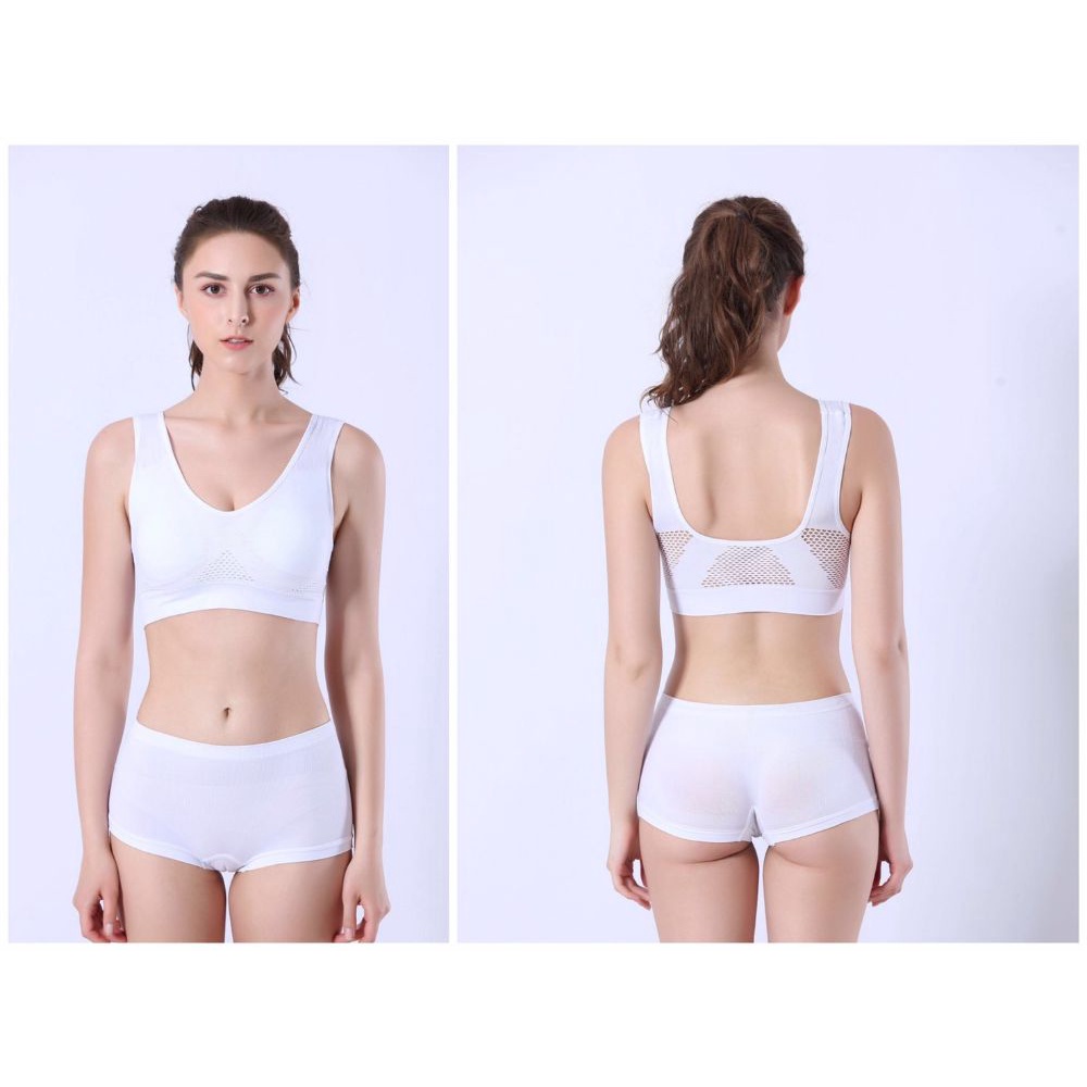 SB-116 สปอร์ตผ้านุ่มไร้ขอบไร้โครง ระบายอากาศดี เนื้อนุ่ม สวมใส่สบาย | Shopee Thailand