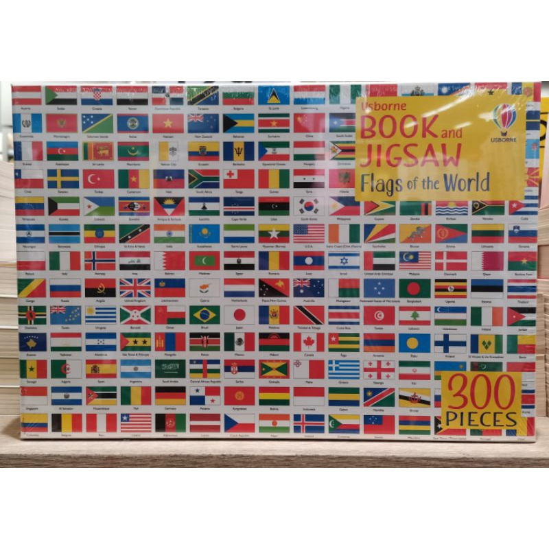 สินค้าขายดี จาก Usborne Book and Jigsaw Flags Of The World #สินค้าพร้อม ...