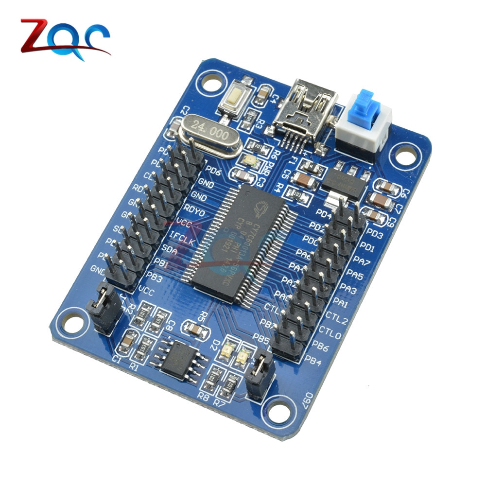 บอร์ดลอจิก EZ-USB FX2LP CY7C68013A USB I2C serial และ SPI core board และแหล่งที่มา | Shopee Thailand