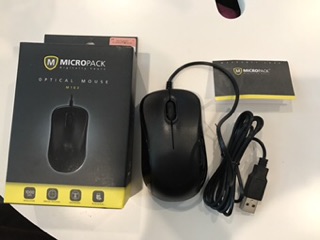 เมาส์ Micropack Optical Mouse รุ่น M103 (สีดำ) | Shopee Thailand