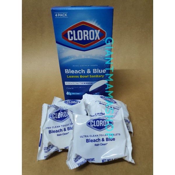 Clorox Ultra Clean Toilet Tablet เม็ดทำความสะอาดโถส้วม ของแท้จากอเมริกา ...